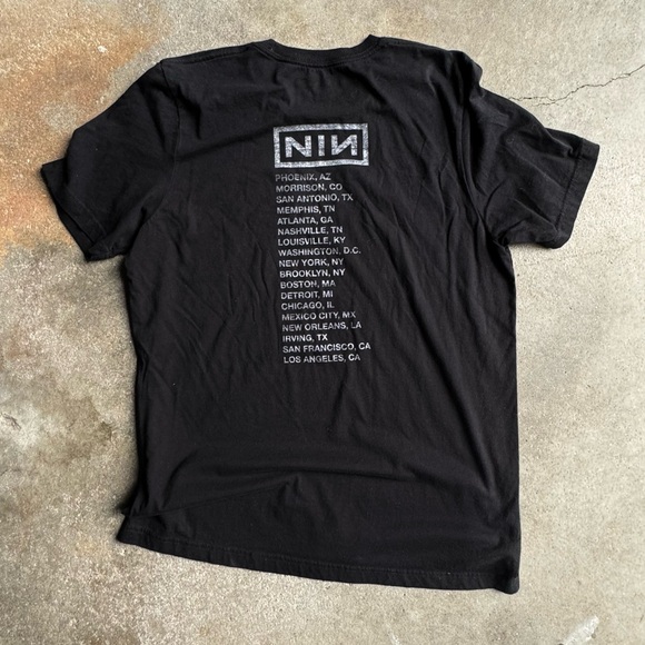 Shirts | Nine Inch Nails 218 Tour Tshirt L | Poshmark